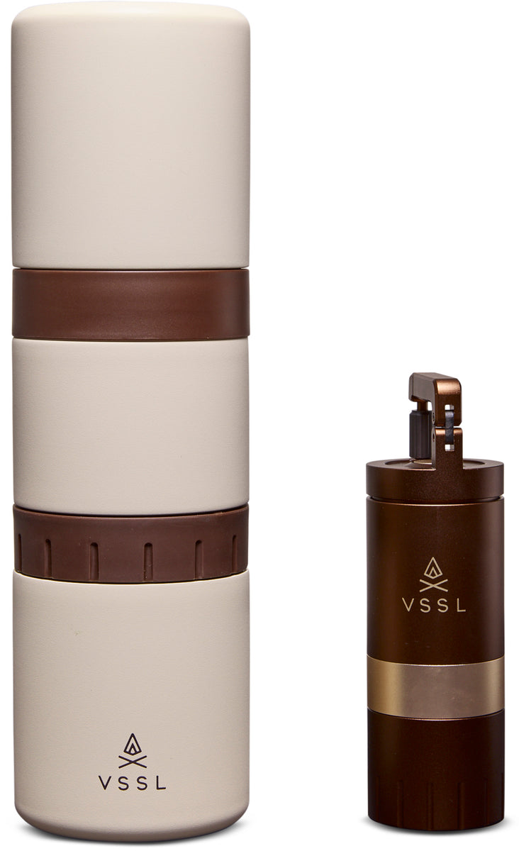 VSSL Kit de café Nest Pour Over + Ensemble cadeau du moulin Java G25 ...