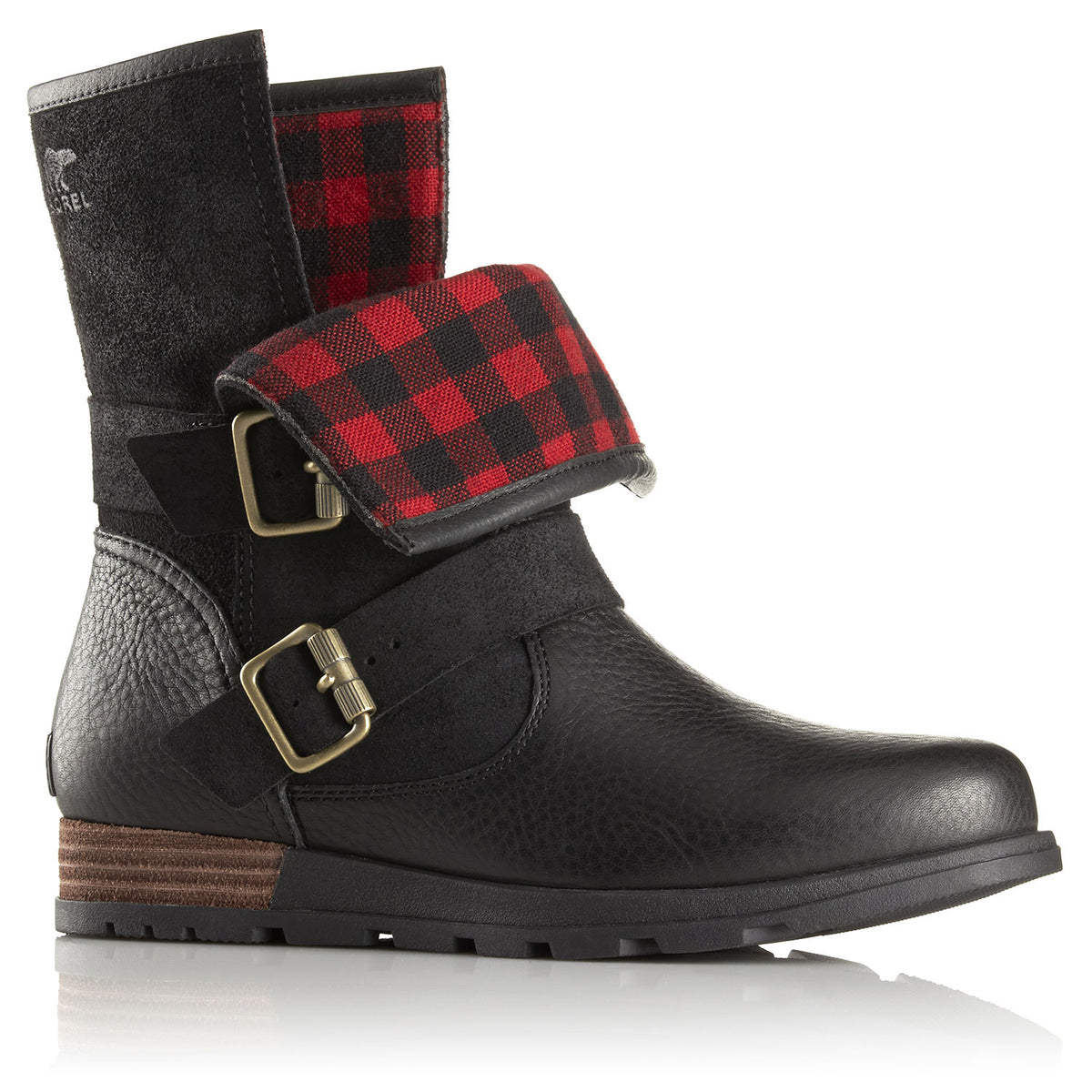 Sorel Bottes Major Moto à carreaux Femme | Altitude Sports