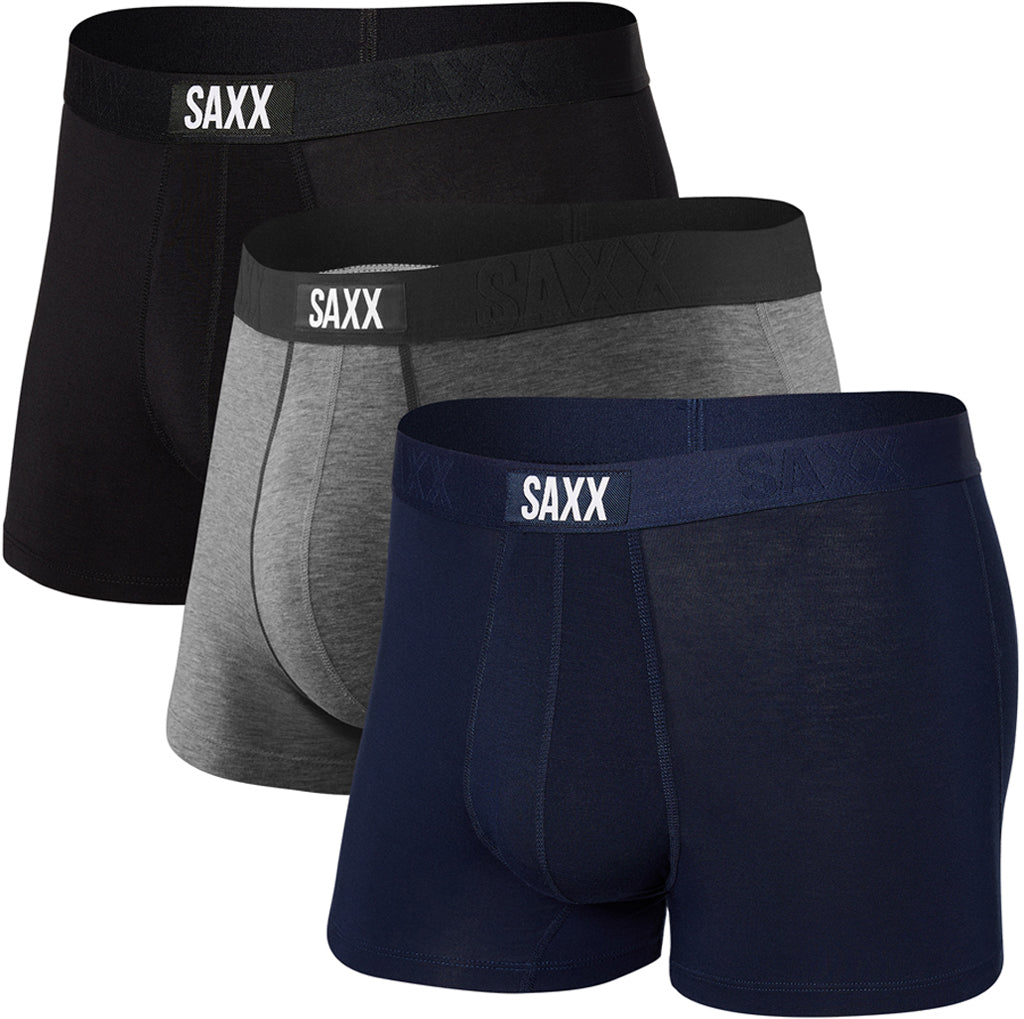SAXX Caleçon Vibe Paquet de 3 - Homme | Altitude Sports
