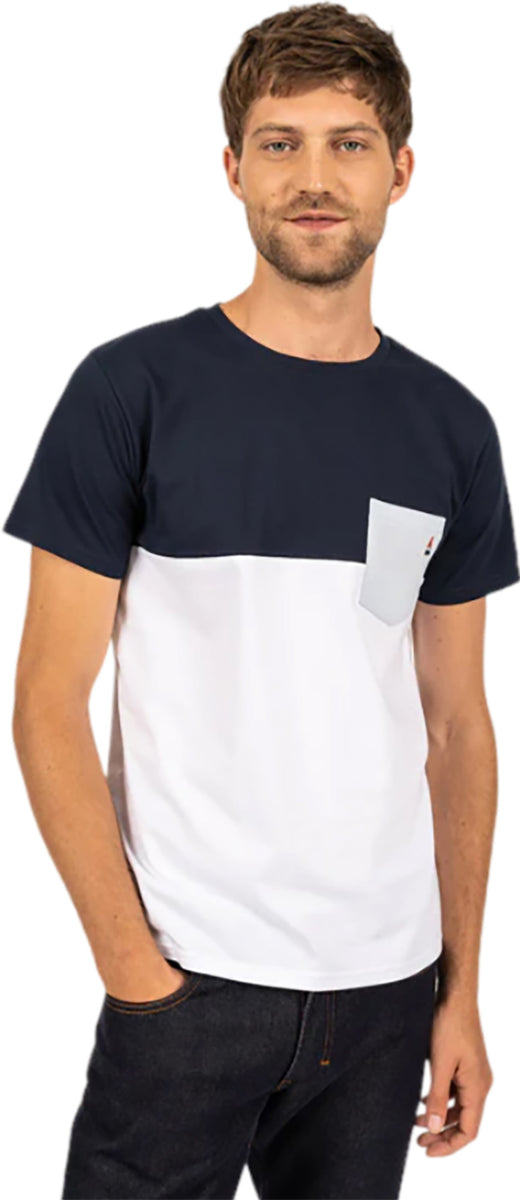 Saint James T-shirt tricolore Cyriac - Homme | Altitude Sports
